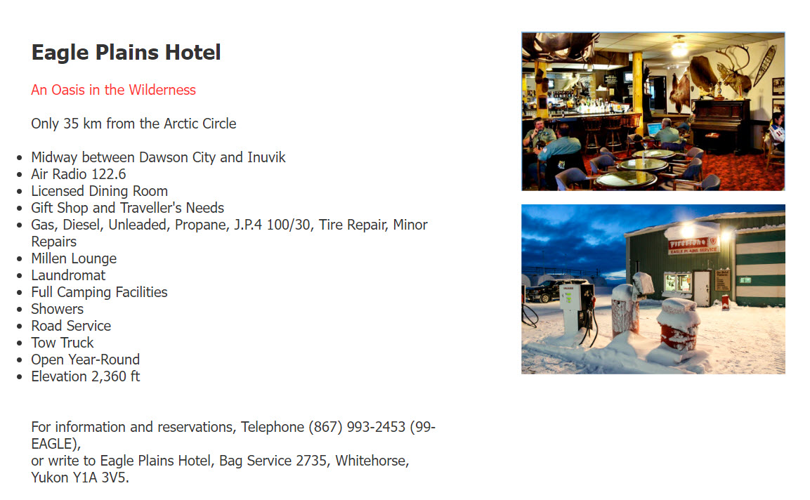 May 4 - Dawson City YT to Eagle Plains YT - Beyond the Yukon